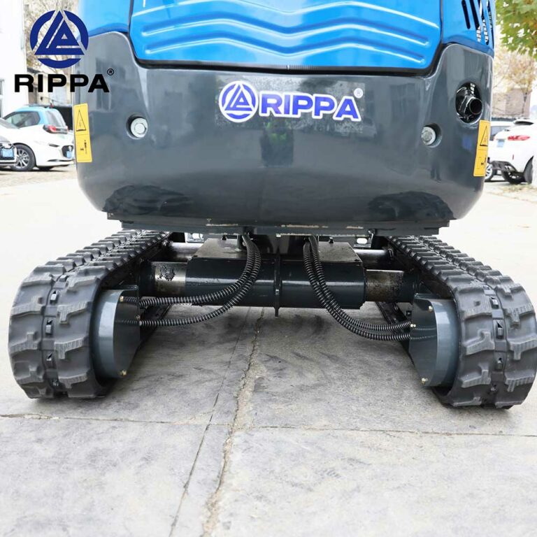 RIPPA excavator: telescopic crawler system leads construction sites to ...